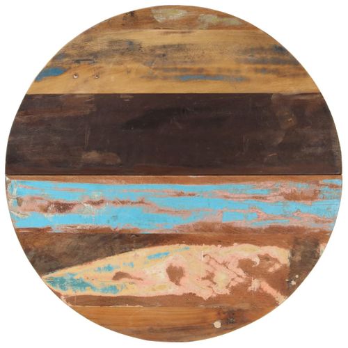 Dessus De Table - Plateau De Table Bureau Rond 80 Cm 25-27 Mm Bois De ...