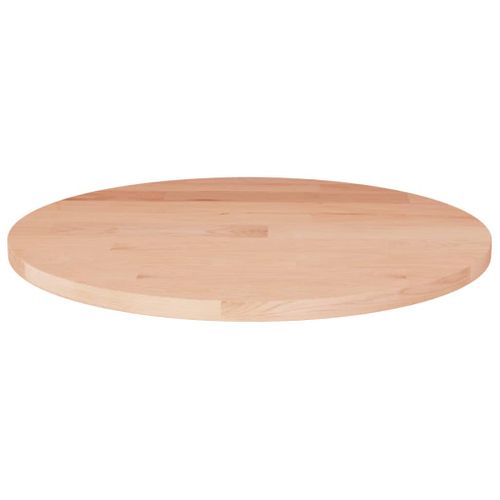 Dessus De Table - Plateau De Table Bureau Rond Ø50x1,5 Cm Bois De Chêne ...