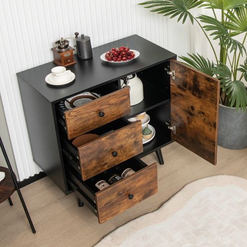Buffet, Bahut Bas, Meuble De Rangement Industriel Scandinave 73 X 40 X ...