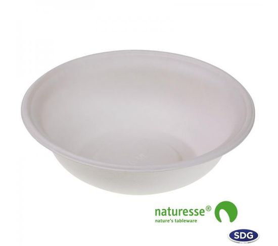 Bol Jetable Pulpe De Cellulose 400 Ml - Sdg - Lot De 500 - Vaisselle ...